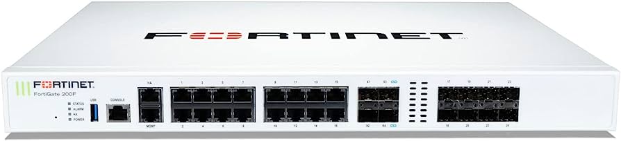 Firewall Fortinet FortiGate 200F - Tech Zone El Salvador
