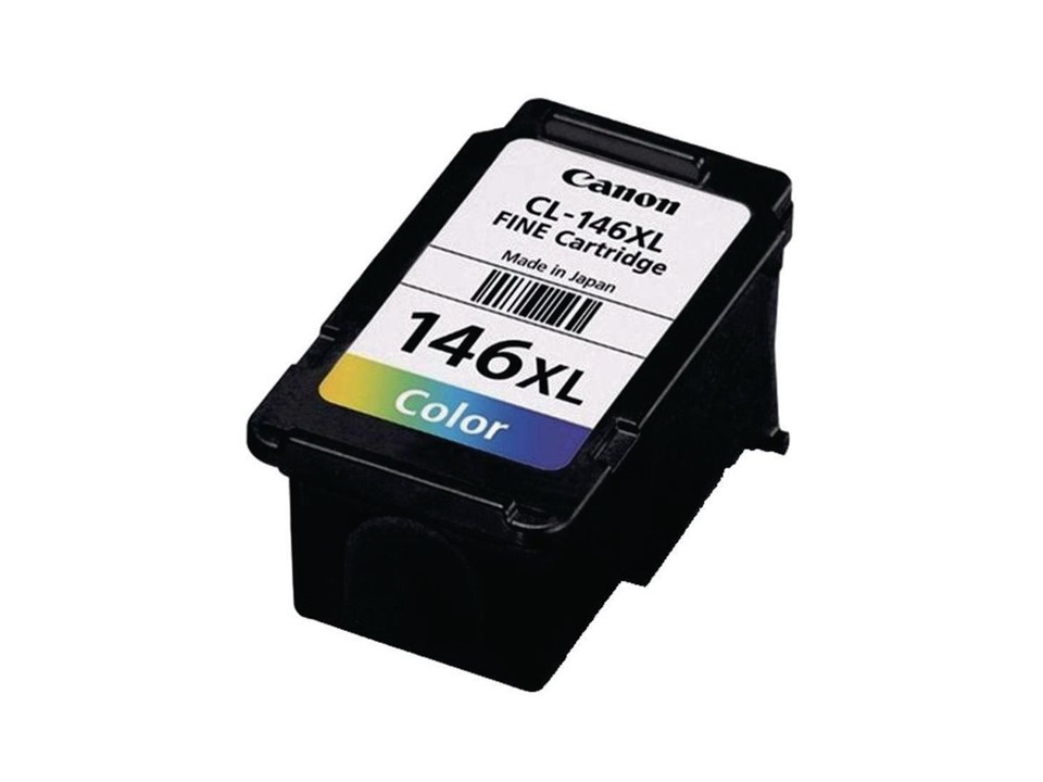 Cartucho de tinta tricolor (cian, magenta y amarillo) CL-146XL Canon ...