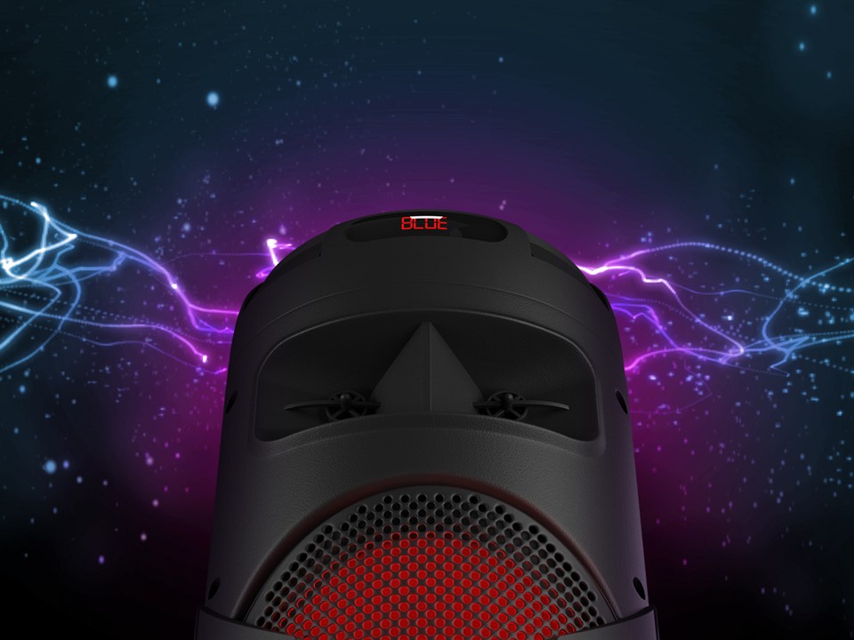 Bocina MagBlaster KLS-601 color negro Klip Xtreme - Tech Zone El Salvador