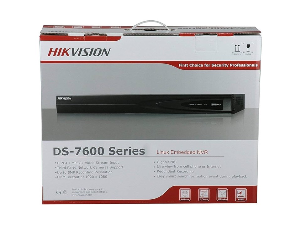 Grabador de video de 4 canales DS-7600 Series Hikvision - Tech Zone El ...