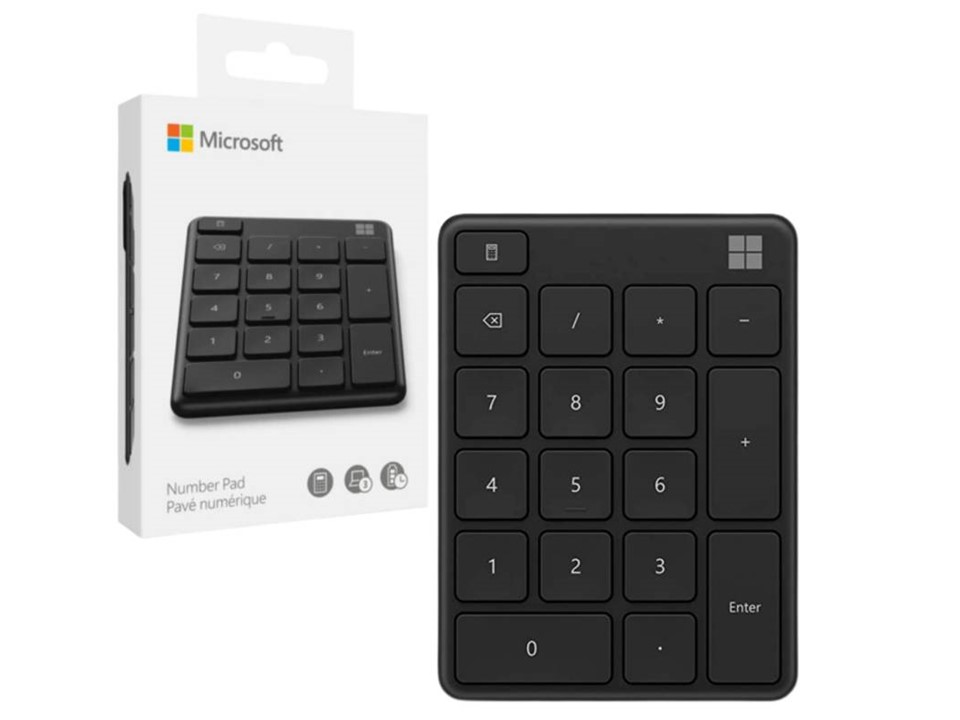 Microsoft - Teclado numérico - Wireless - Tech Zone El Salvador
